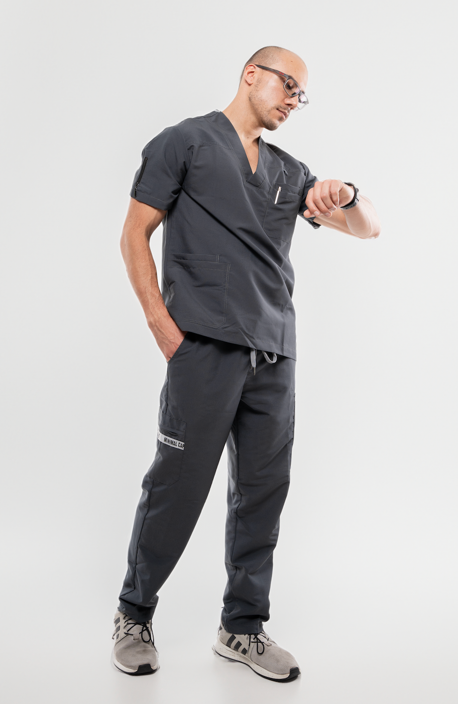 Gray Scrub - Hombre – Minimal Capsule